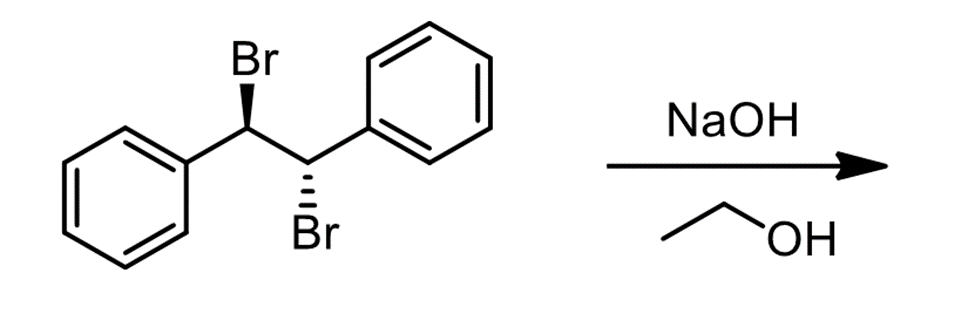Solved If you subjected Meso-1,2-Dibromo-1,2-diphenylethane | Chegg.com