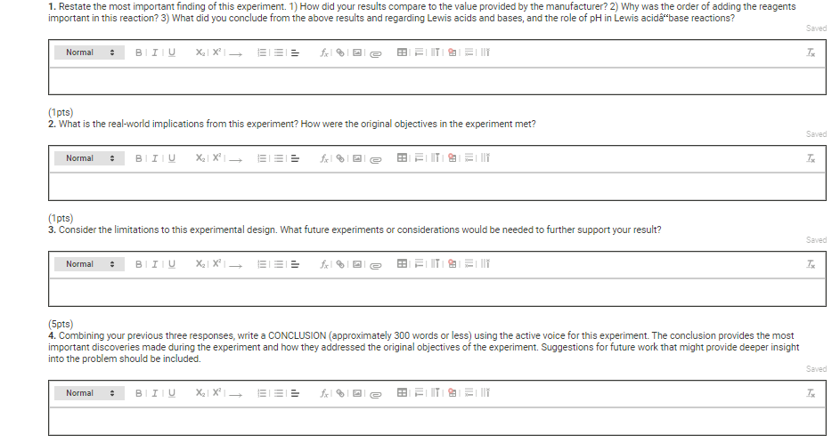 | Report - PH Dependent Reactions pH Dependent | Chegg.com