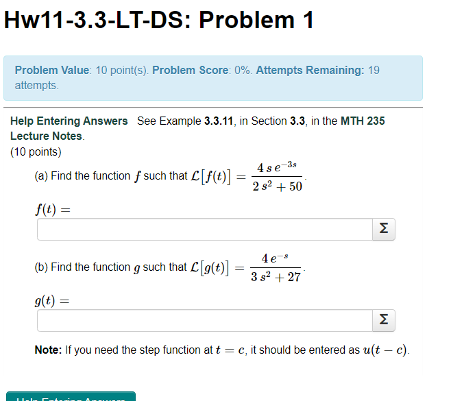 Solved Problem Value: 10 point(s). Problem Score: 0\%. | Chegg.com