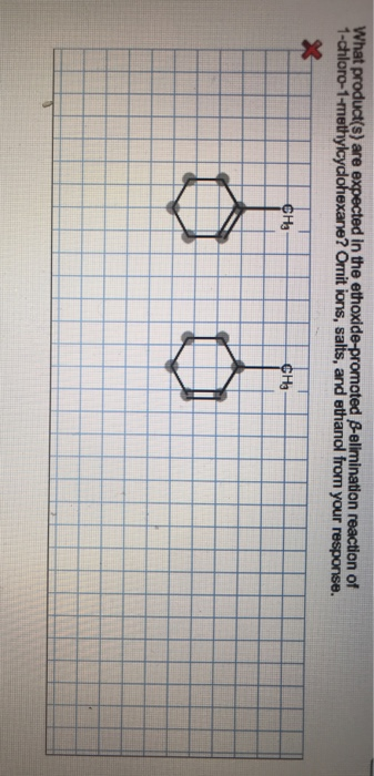 Solved in the ethoxide-promoted B-elimination reaction of | Chegg.com
