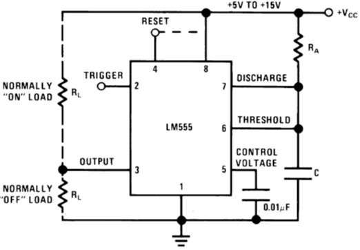 Solved Rc Timing The 555 Timer The Following Circuit Is A