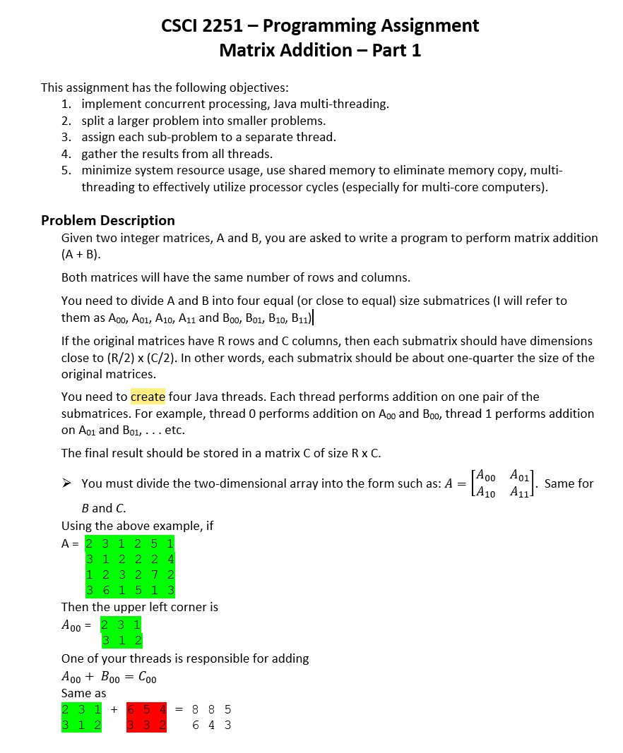 Solved This assignment has the following objectives: 1. | Chegg.com