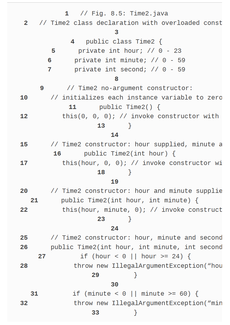 Solved 6 87 Enhancing Class Time 2 Modify Class Time 2
