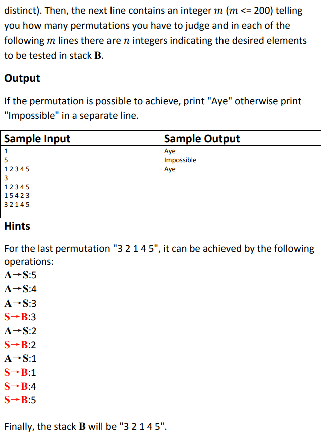 Solved Stack Shuffling After learning stack-the widely used | Chegg.com