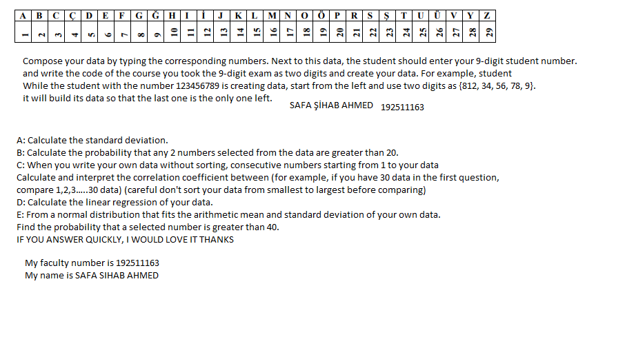 Solved Compose your data by typing the corresponding | Chegg.com