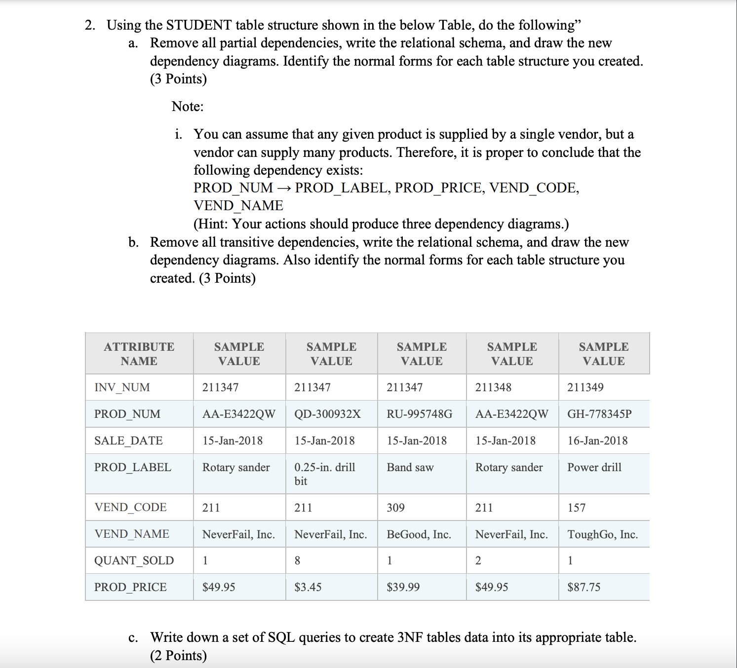 Solved Using the STUDENT table structure shown in the below | Chegg.com Solved Using the STUDENT table structure shown in the below | Chegg.com
