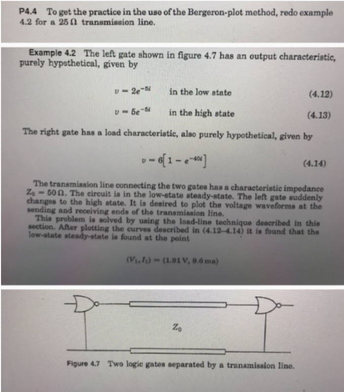 Solved Example 4.2 ﻿The left gate shown in figure 4.7 ﻿has | Chegg.com