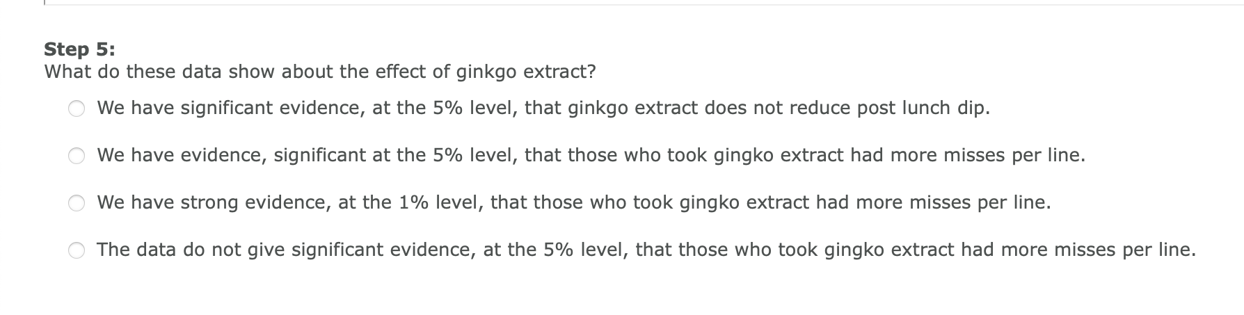 Solved 12. (21.29) The post-lunch dip is the drop in mental | Chegg.com