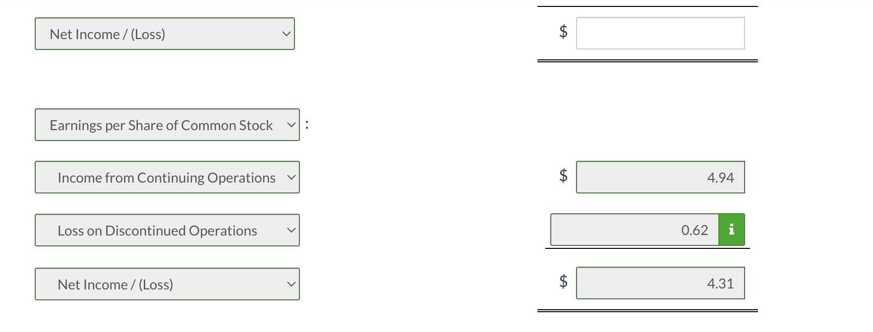 Solved Total Expenses Income From Operations Income Tax