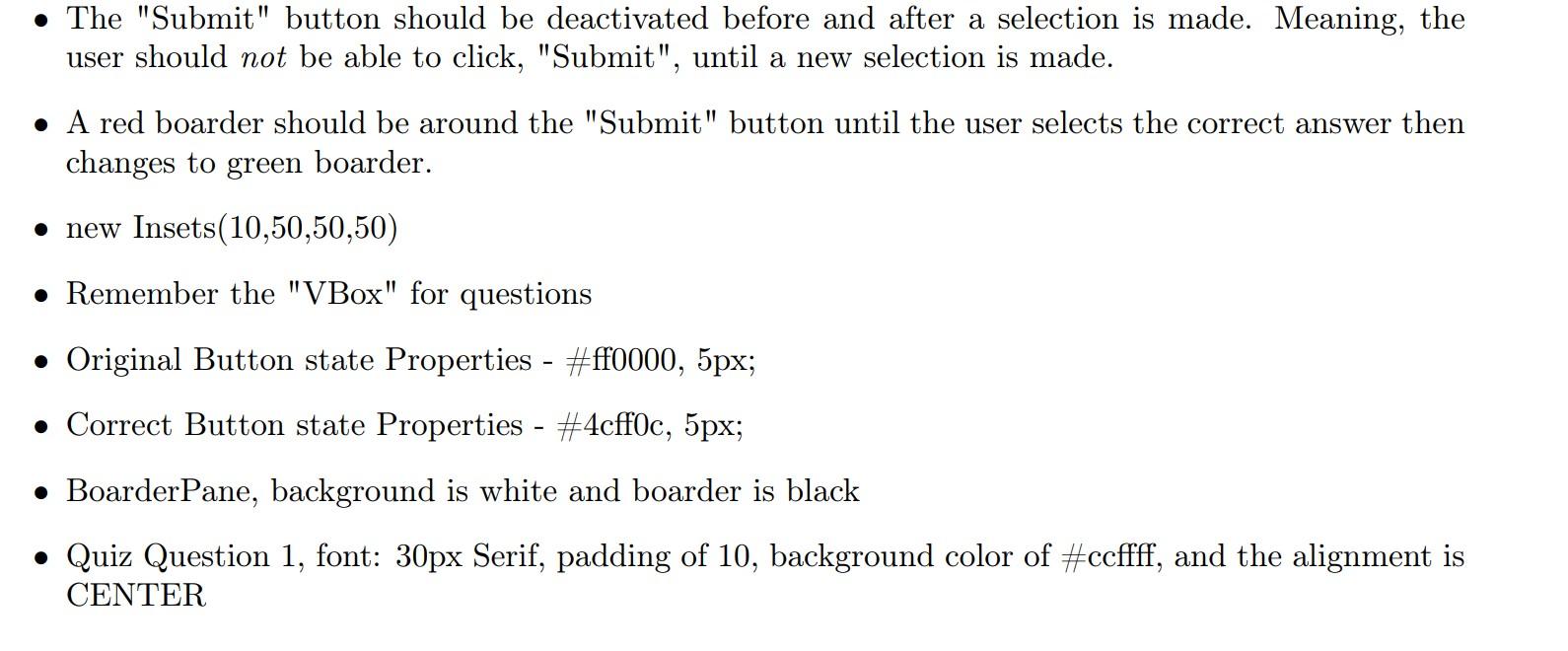 Solved You will create a multiple choice program as shown in | Chegg.com