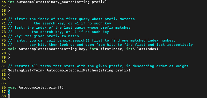 Solved 19 // inserts the newitem to the end of the current | Chegg.com