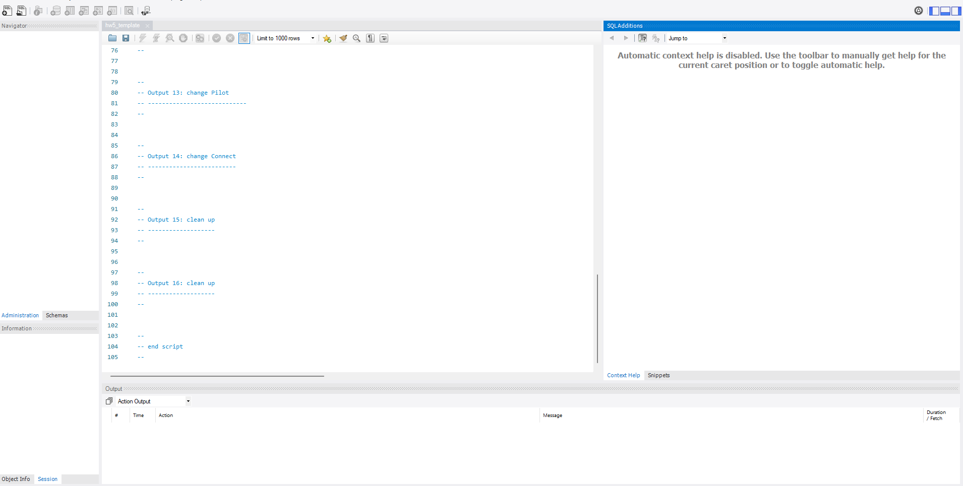 Solved Output 12: change ConnectOutput 15: clean uptimes. | Chegg.com