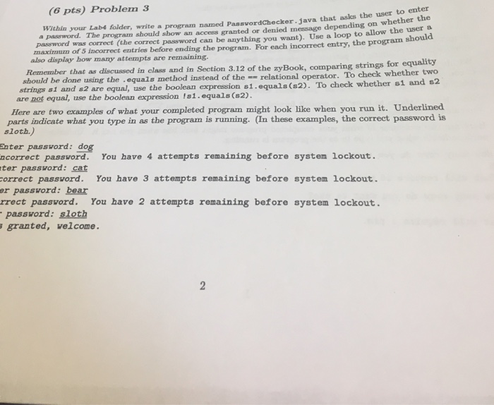 Solved (6 pts) Problem 3 Within your Lab4 folder, write a | Chegg.com