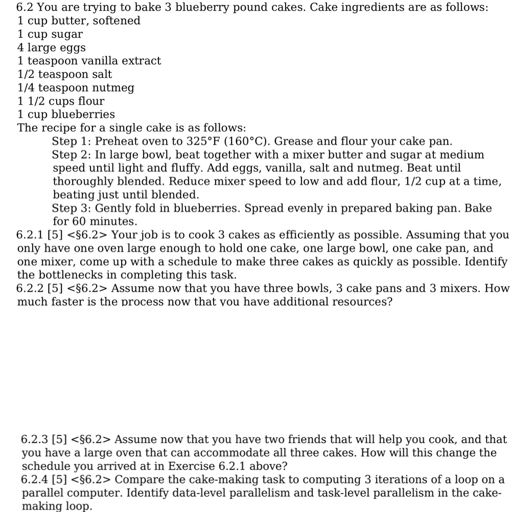Solved 6.2.3 [5] ﻿Assume now that you have two | Chegg.com