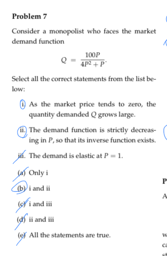Solved Problem 7 ﻿Consider a monopolist who faces the market | Chegg.com