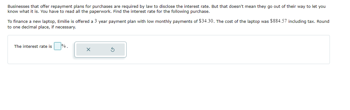Solved Businesses that offer repayment plans for purchases | Chegg.com