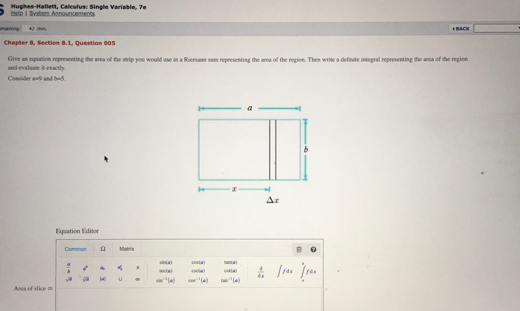 Solved Hughes-Hallett, Calculus: Single Variable, 7e Help | Chegg.com