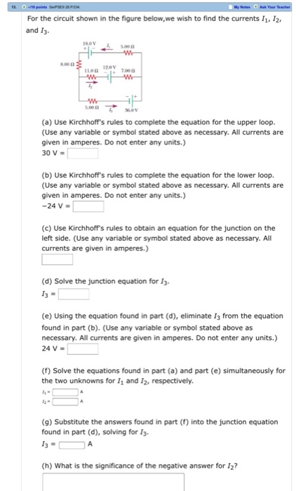 Solved 13. For the circuit shown in the figure below,we wish | Chegg.com