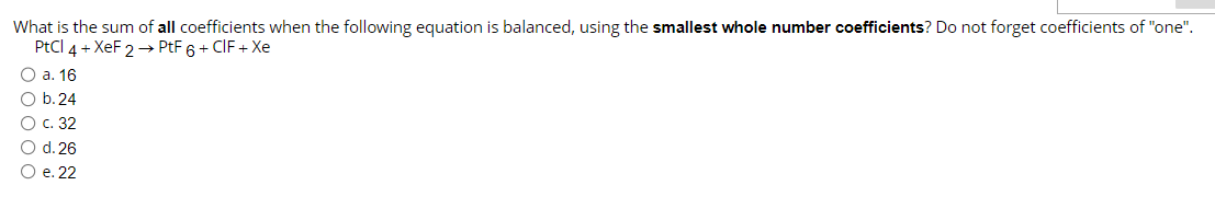 Solved What is the sum of all coefficients when the | Chegg.com
