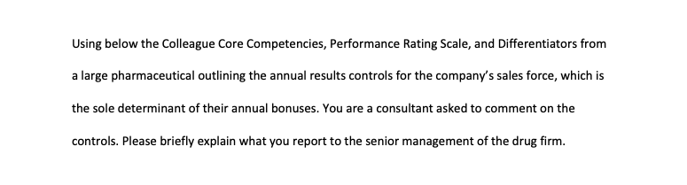 Using below the Colleague Core Competencies, | Chegg.com