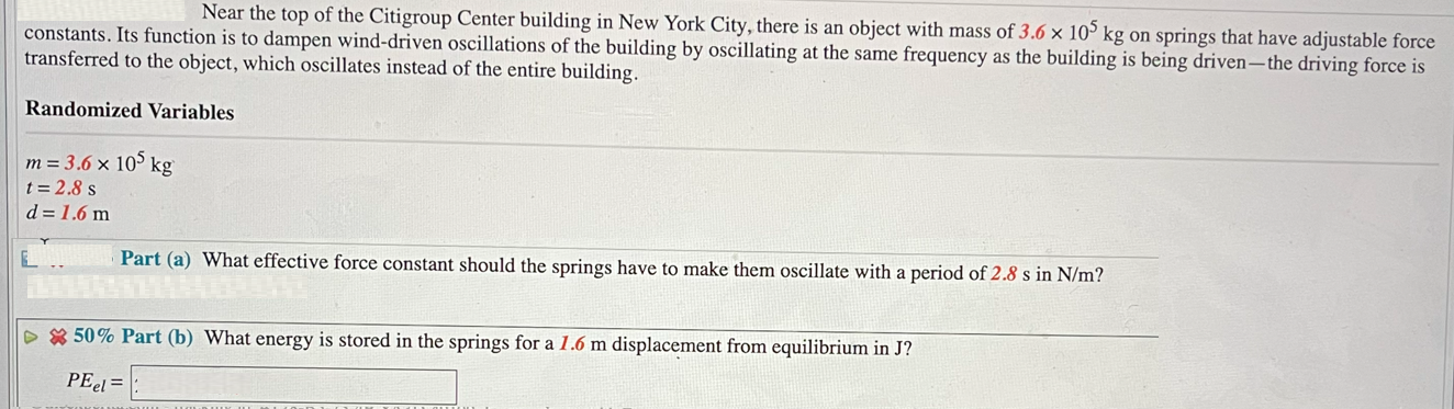 Solved Near the top of the Citigroup Center building in New | Chegg.com
