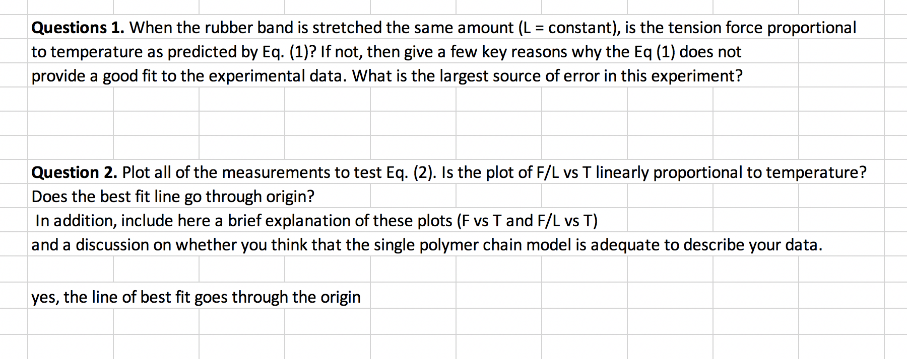 Solved the following is from a lab that investigates the | Chegg.com
