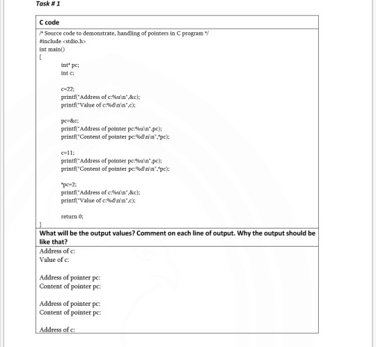 Solved Task 1 C Code Source Code Demonstrate Handling Pointers C Program Include Cities Int 7950