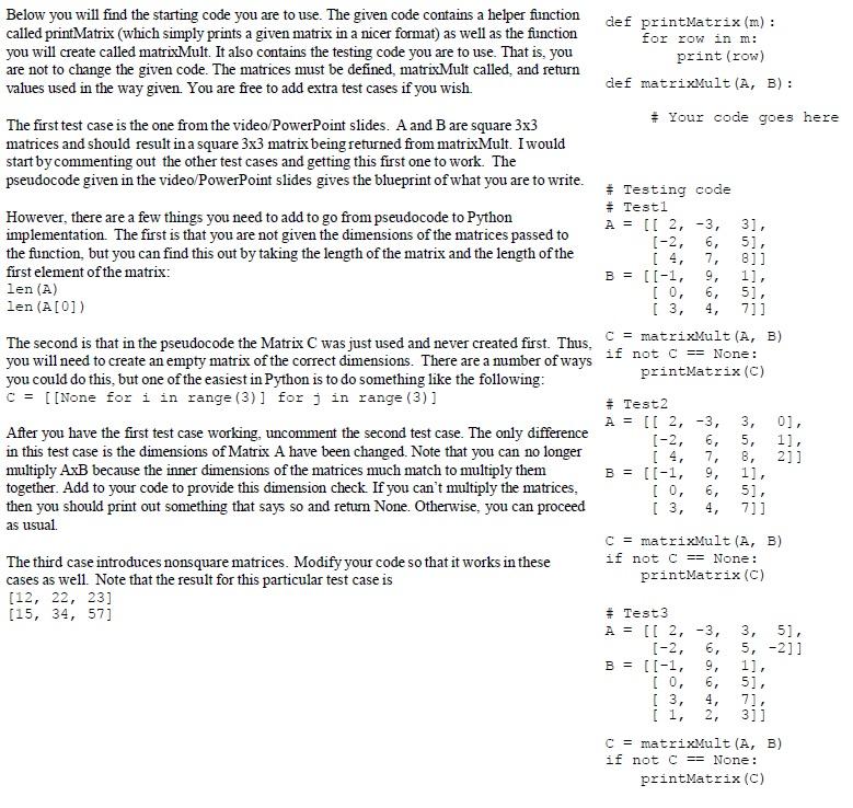 Solved Please Provide Answer With Python Codeblock Thank 0112