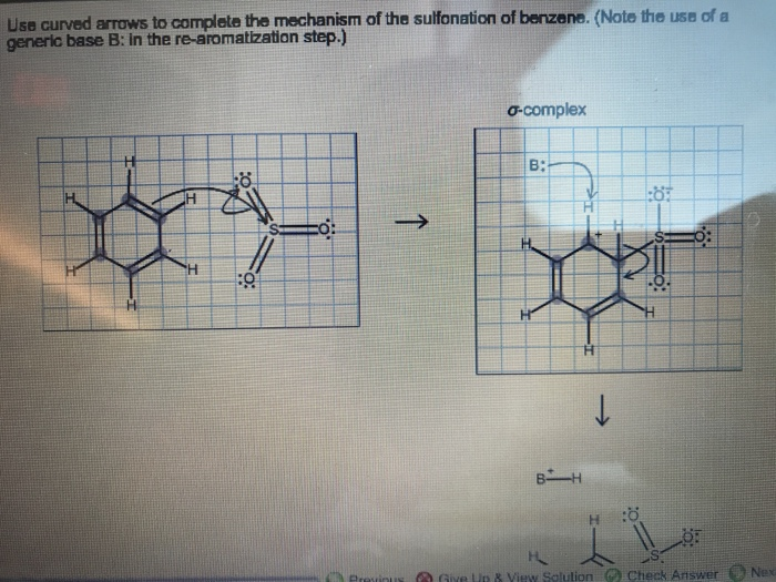 Solved Use curved arrows to complete the mechanism of the | Chegg.com