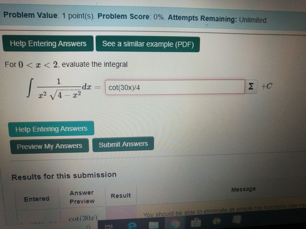 Solved Problem Value 1 Points Problem Score 0 9594
