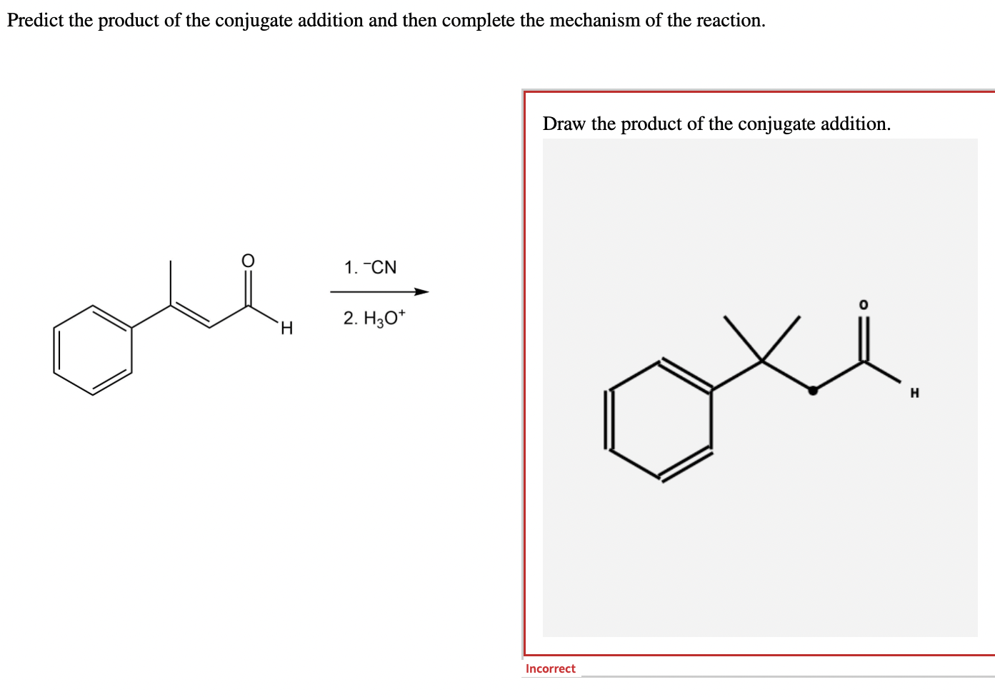 Solved Predict the product of the conjugate addition and | Chegg.com