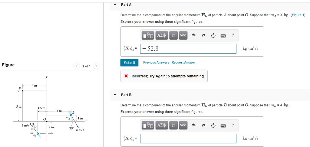 Solved Part A Determine the z component of the angular | Chegg.com