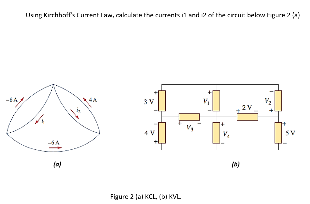 Solved Using Kirchhoff's Current Law, calculate the currents | Chegg.com
