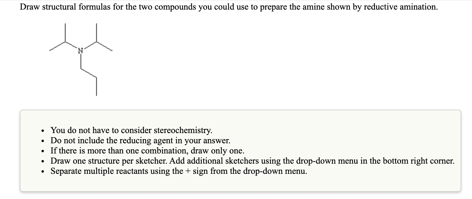 Solved Draw structural formulas for the two compounds you | Chegg.com