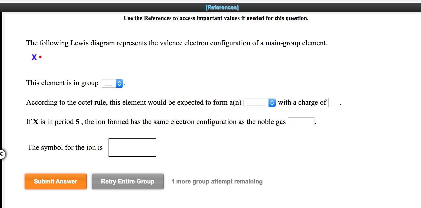 Solved [References) Use the References to access important | Chegg.com