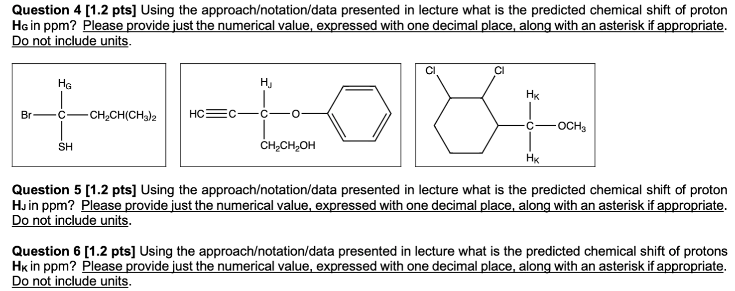 Solved Question 4 (1.2 pts] Using the approach/notation/data | Chegg.com
