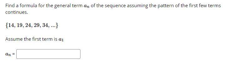 Solved Which term of the arithmetic sequence 1, 4, 7, 10, | Chegg.com