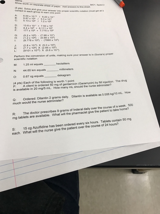 Solved Show worth separate sheet of paper Add answer to this | Chegg.com