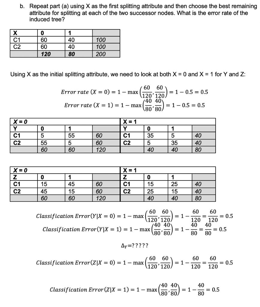 Need help with part (b) and (c) - Work for (a) and | Chegg.com