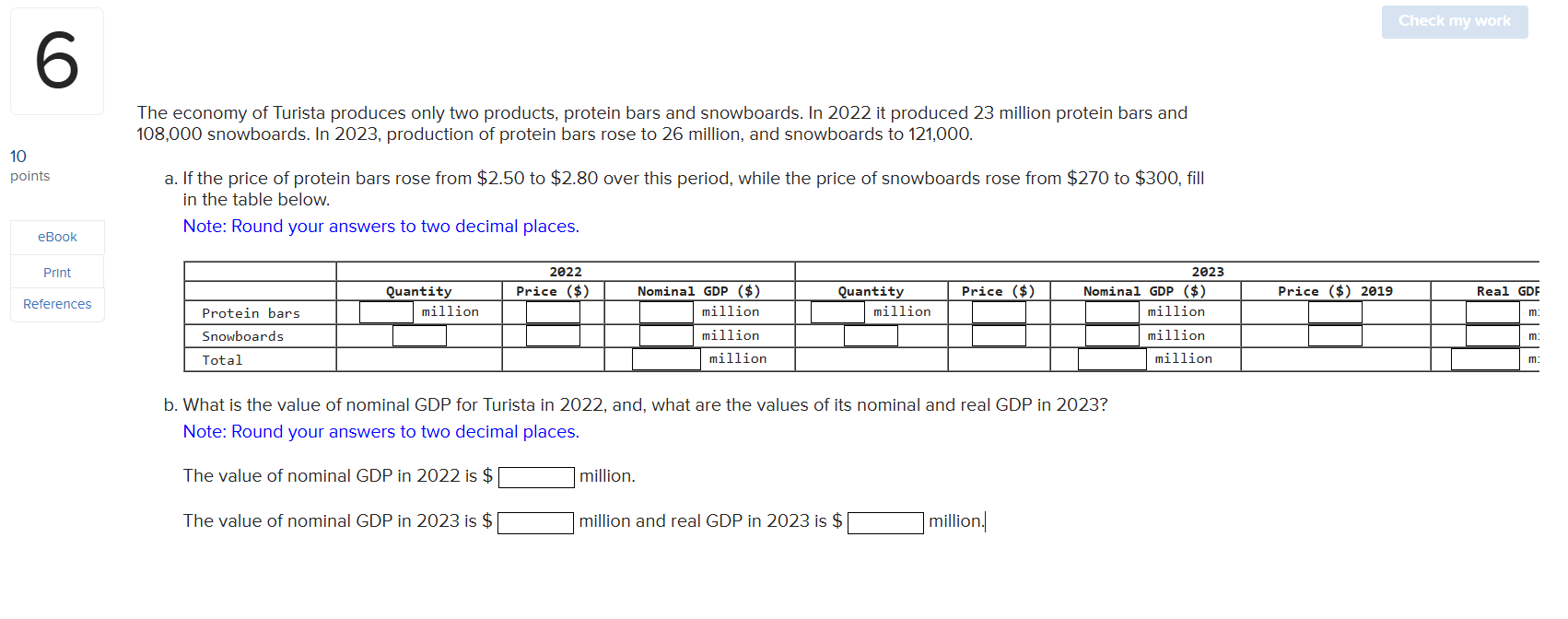 Solved Ch3 ﻿Q6: Please fill out clearly all blanks in the | Chegg.com