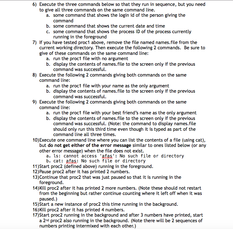 2) Write an executable BASH shell script (named | Chegg.com