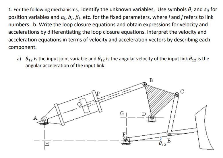 Solved For the following mechanisms, identify the unknown | Chegg.com
