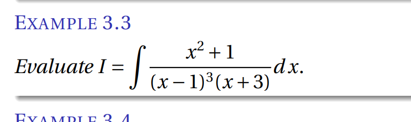 Solved I=∫(x−1)3(x+3)x2+1dx | Chegg.com