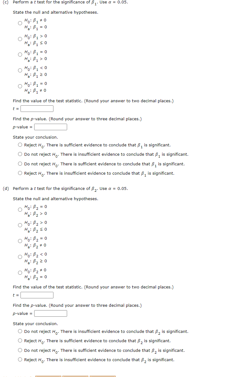 Solved The following estimated regression equation based on | Chegg.com