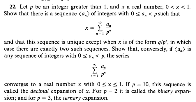 Solved 22. Let p be an integer greater than 1, and x a real | Chegg.com