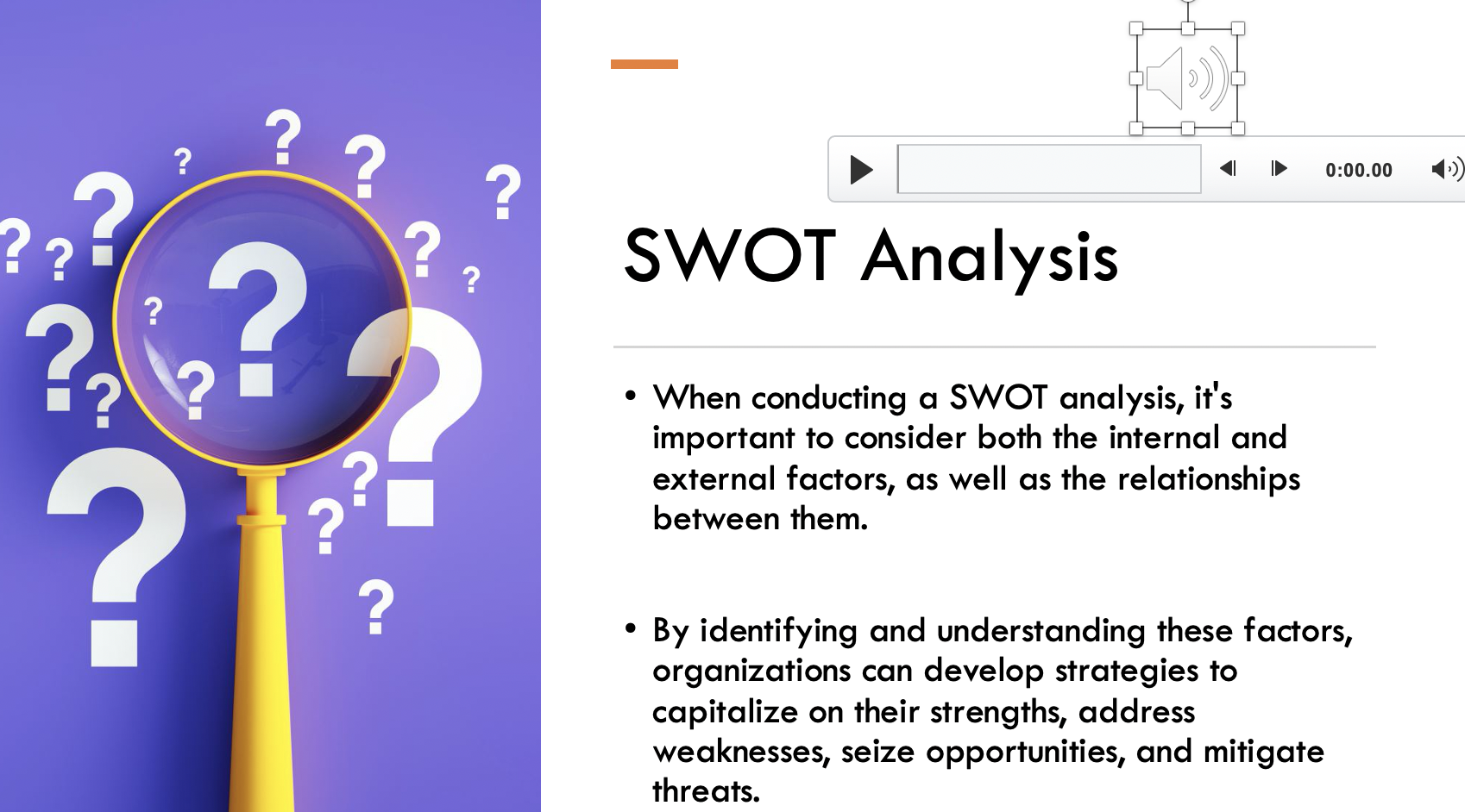 Solved Create a SWOT Analysis of an opportunity, | Chegg.com
