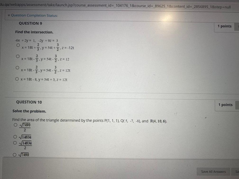 Solved Question | Chegg.com