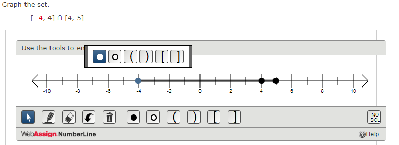 Solved Graph the set. | Chegg.com