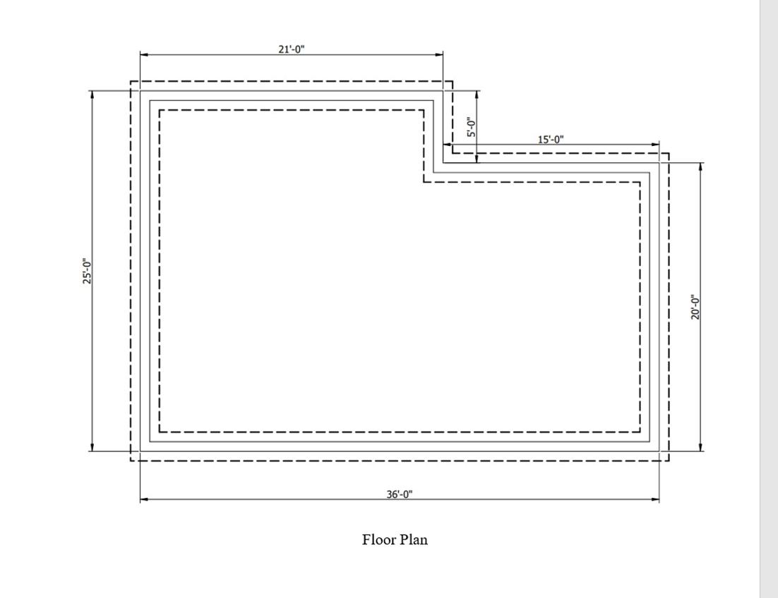 11) Determine the amount of excavation needed for the | Chegg.com