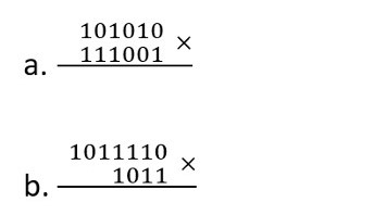 Solved 101010 111001 1011110 b. - 1011 | Chegg.com